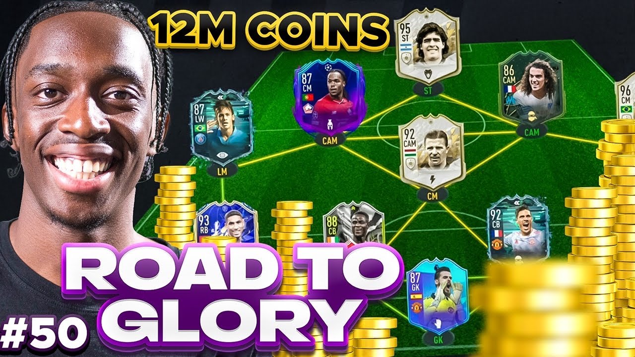 MANNY vs 12 MILLION COIN TEAM in FUT CHAMPS!! #50 (FIFA 22 RTG) - YouTube