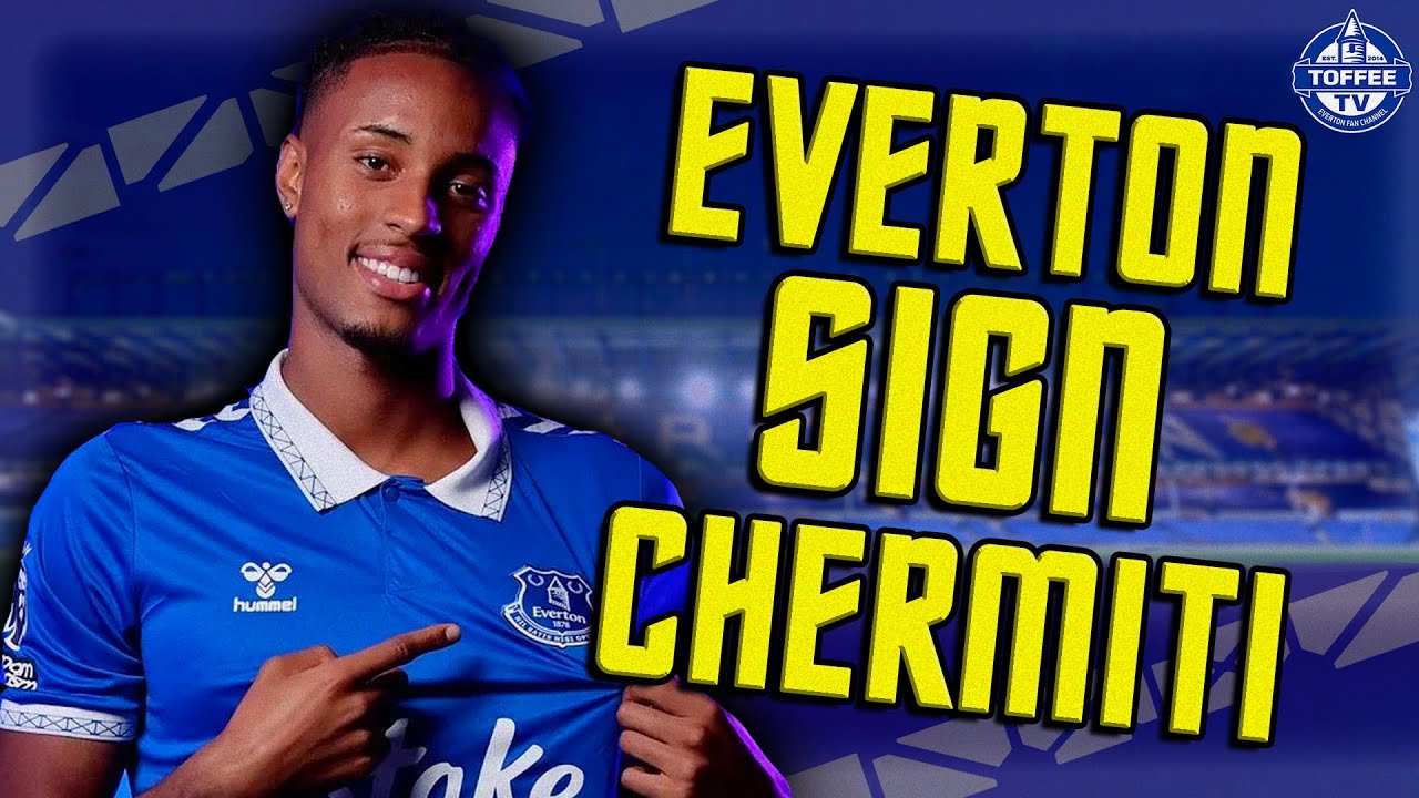 Everton Sign Youssef Chermiti - YouTube
