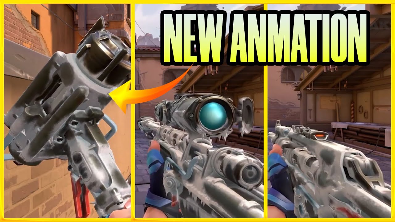 All Cryostasis Skins Ingame Gameplay (NEW ANIMATIONS) - Valorant ...