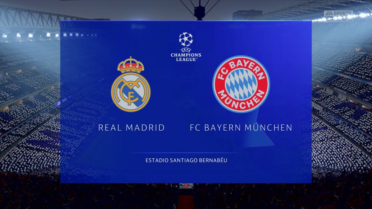 Real Madrid vs Bayern Munchen | RMA vs BAY | UEFA Champions League ...