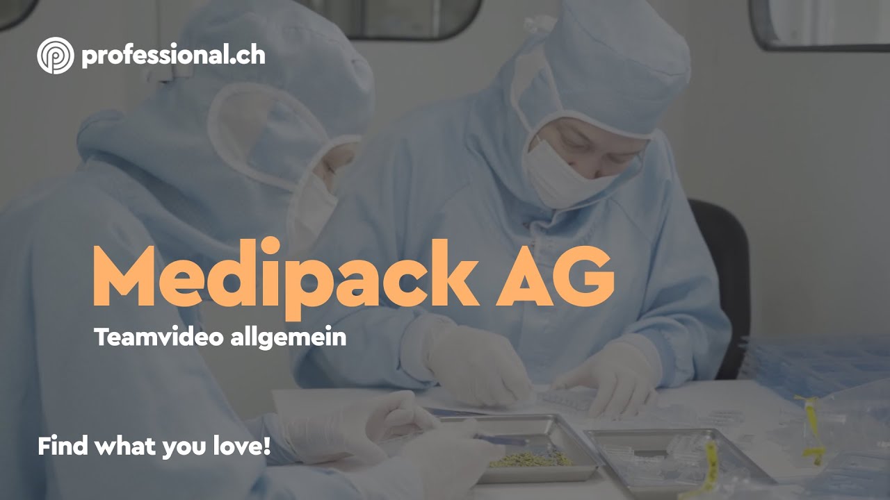 Ein Einblick in die Medipack AG | professional.ch - YouTube