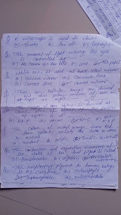 CBSE class 10th Solved MCQ question2025 - YouTube