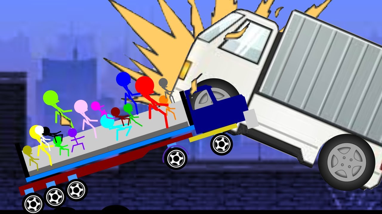 Stickman Bumper Cars Escape Challenge - Survival Stickman Race in ...