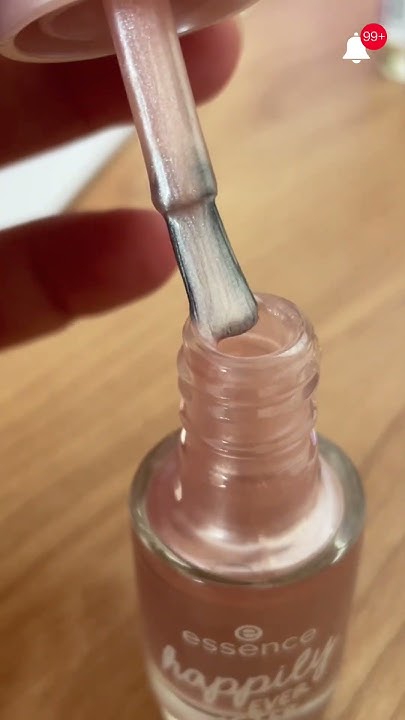 Essence gel nail colour 06 happily EVER AFTER 💗🩷⚡️ #oje #essence - YouTube