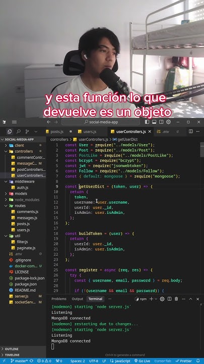 Cómo usar JSON Web Token para proteger tus rutas - YouTube