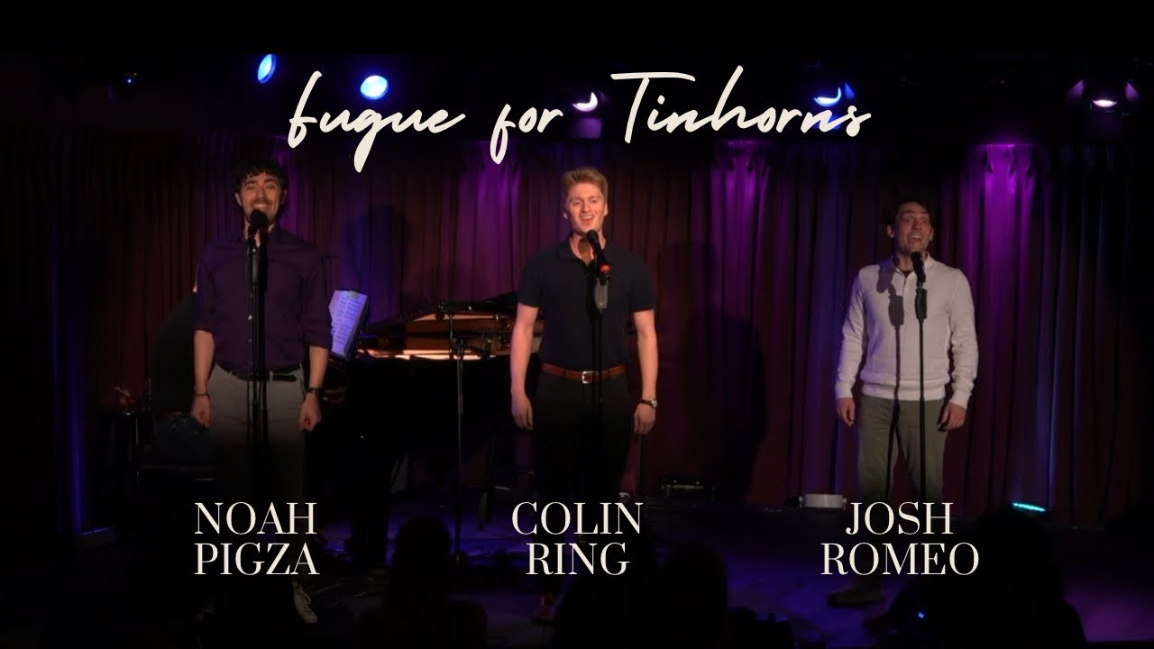 "Fugue for Tinhorns" from Guys and Dolls - Golden Age Wordsmiths at The ...