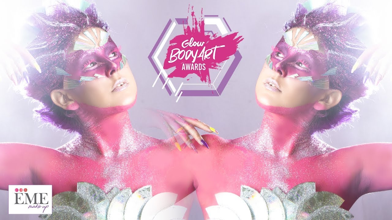 PRIMER RETO #2 GLOW BODY ART AWARDS 2019 | Eme MakeUp - YouTube
