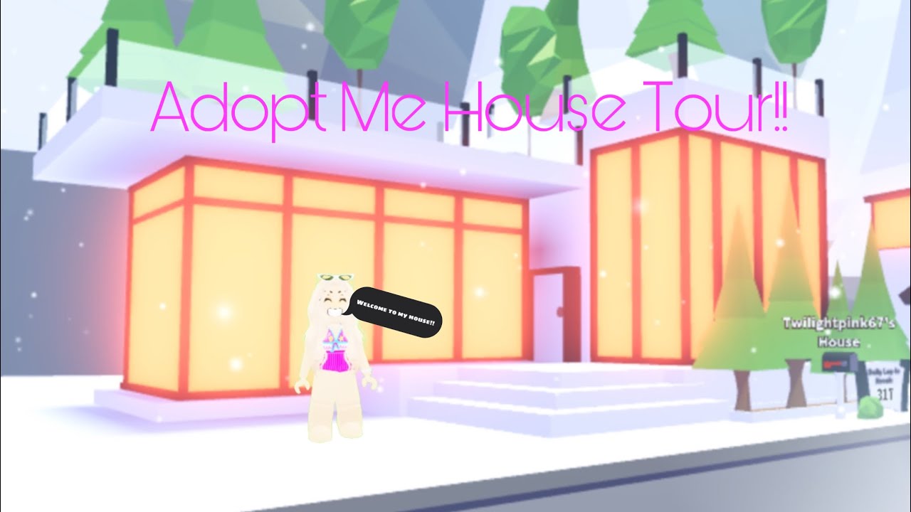 House tour in adopt me!!! First video!!! - YouTube