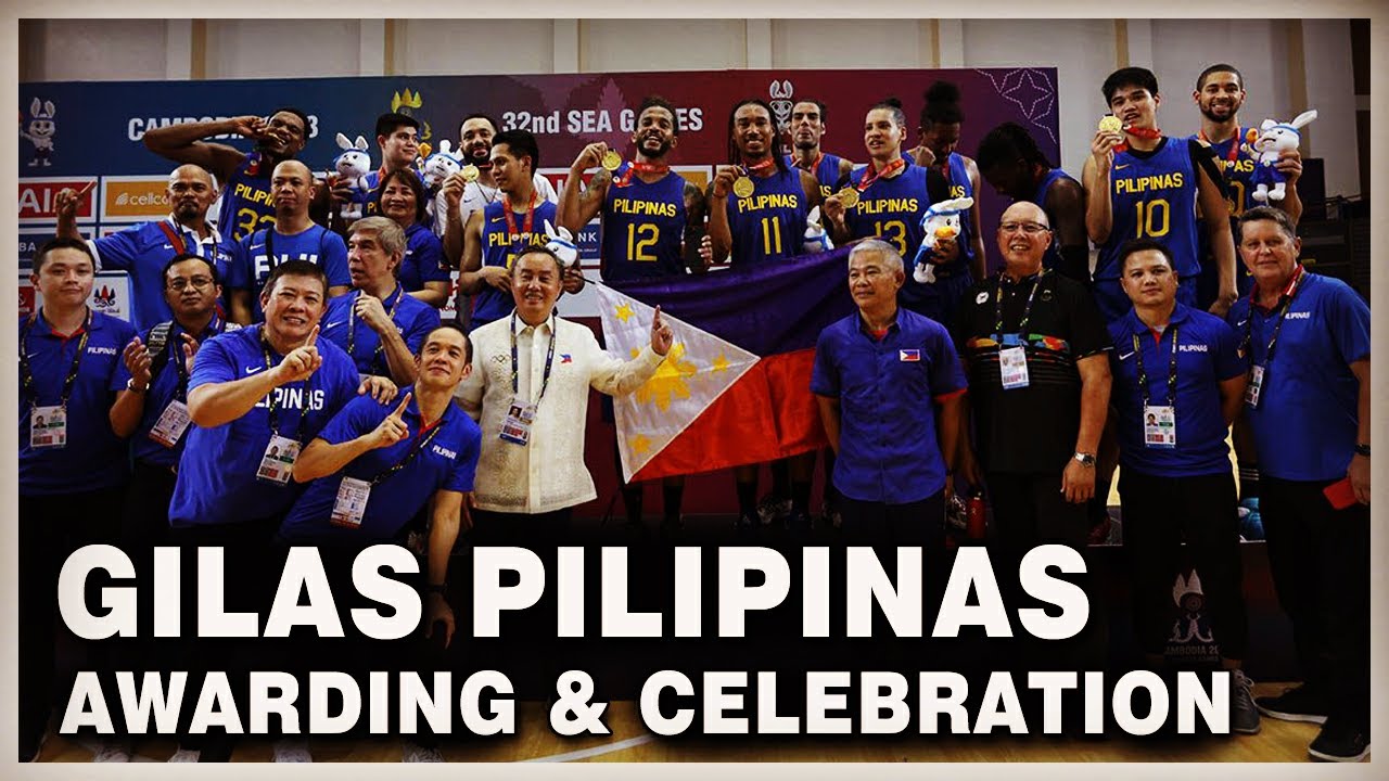 Philippine Flag RAISED - GILAS PILIPINAS CELEBRATION AWARDING CEREMONY ...