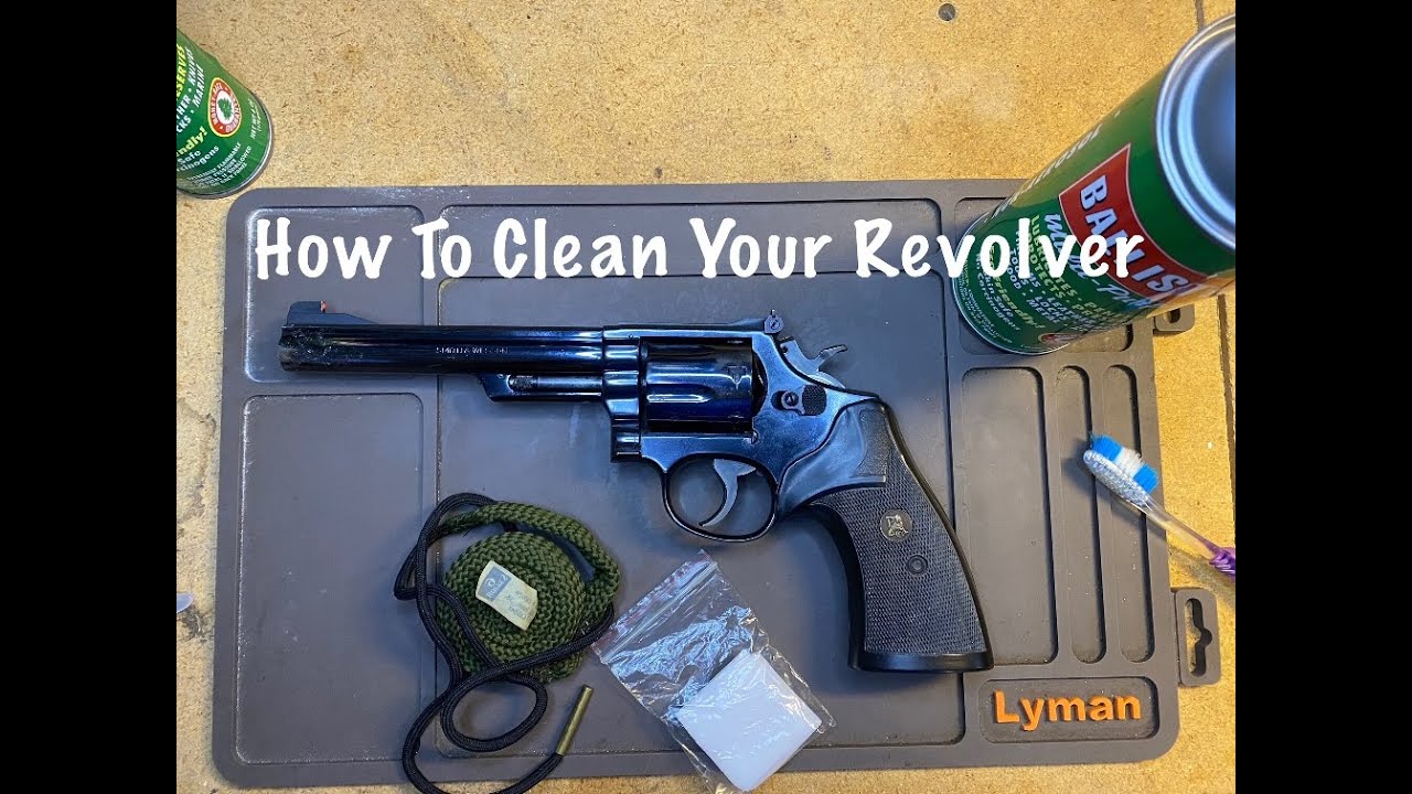 How to clean your revolver @thelefthandedshooter99 - YouTube