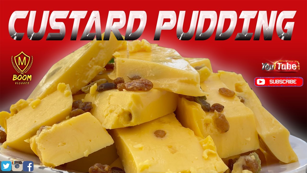 How To Make Quick & Delicious Custard Pudding in 5 Minutes - YouTube