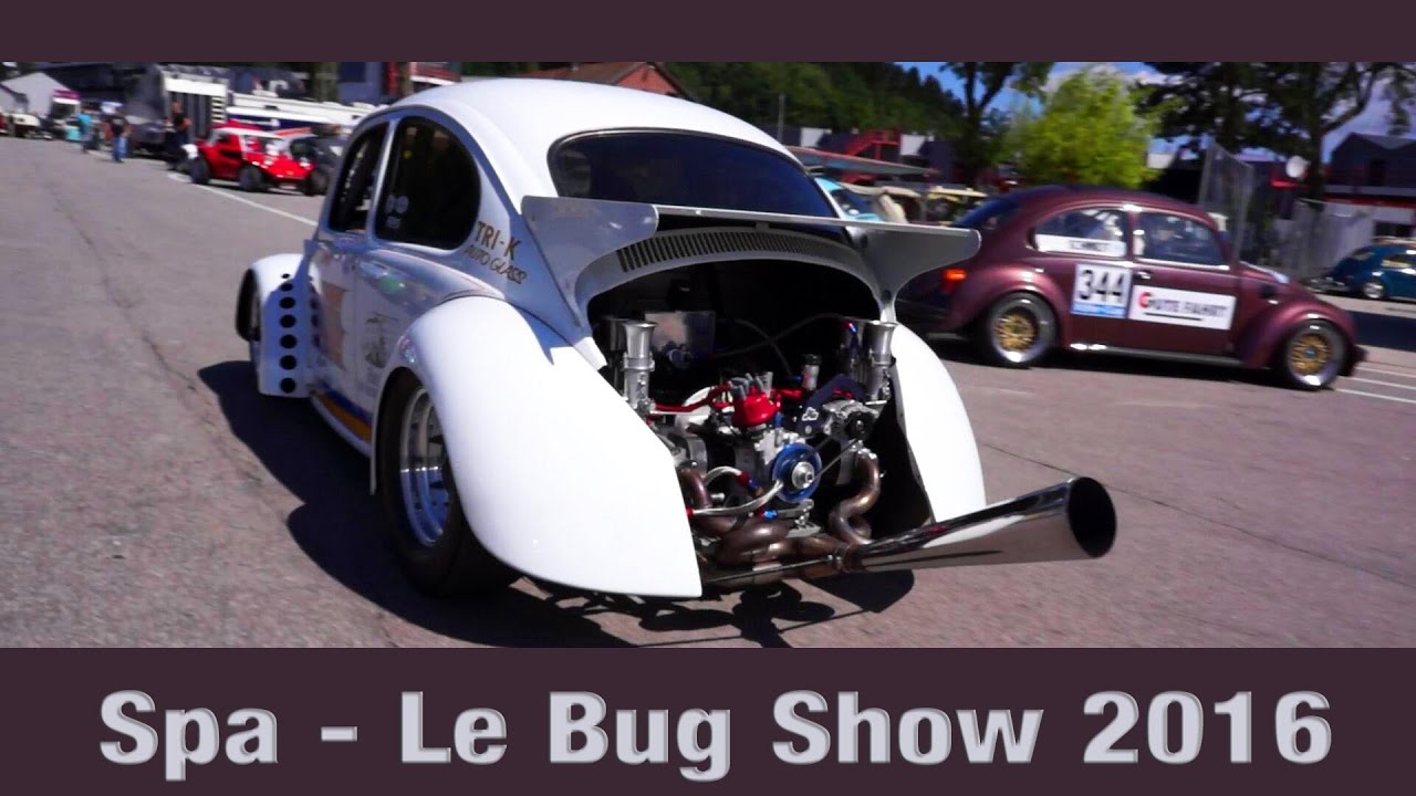 Le Bug Show Spa 2016 - part 2 - largest aircooled car meet in Europe ...