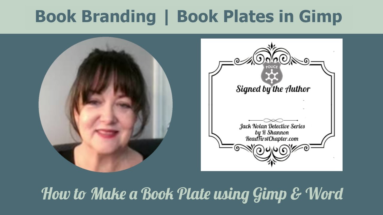 How to make customized book plates for authors. Demonstrations in Gimp ...
