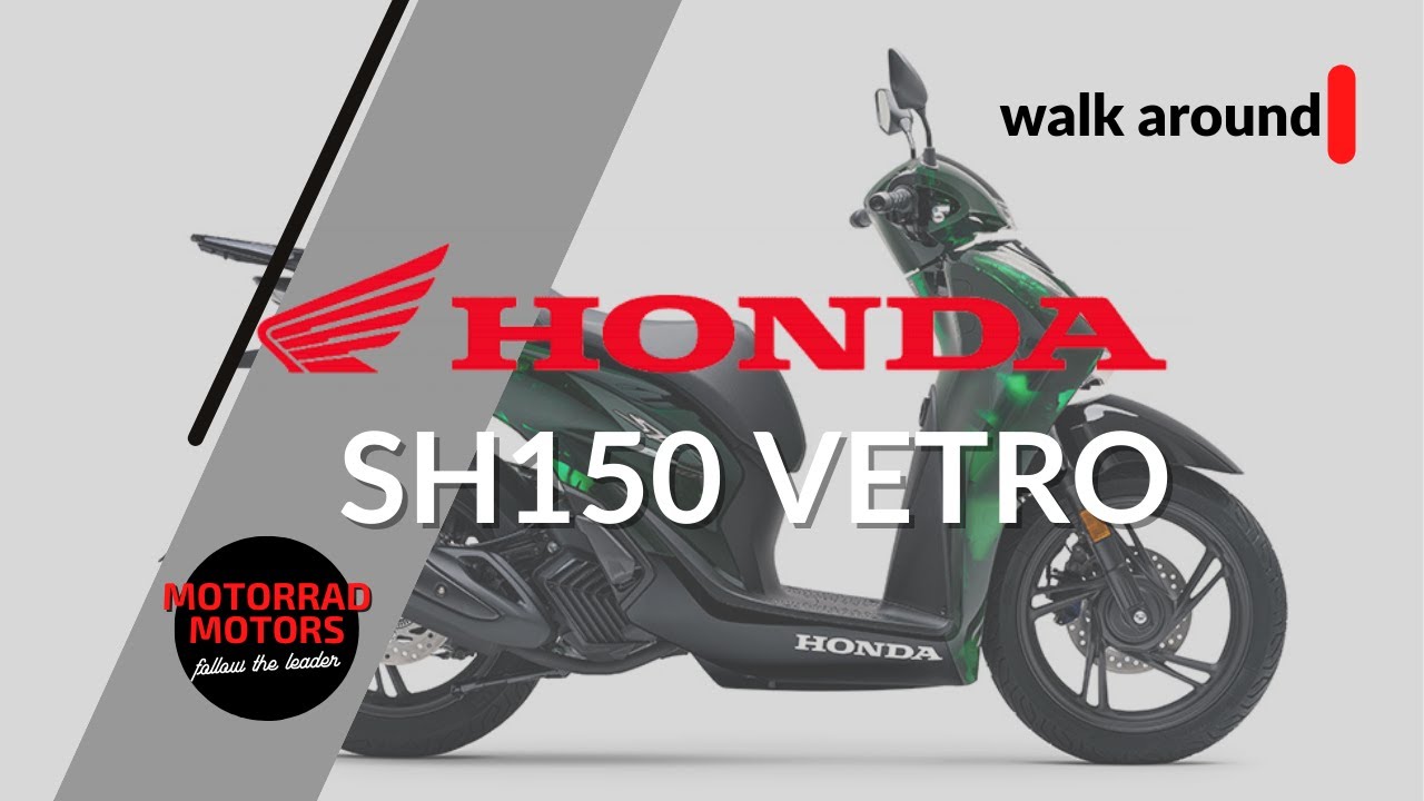 HONDA SH150 VETRO EDITION 2024 - YouTube