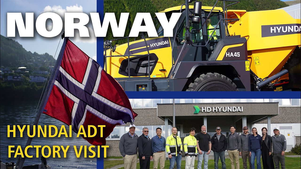 NORWAY – Inside the Hyundai ADT Factory (Articulated Dump Truck Tour ...