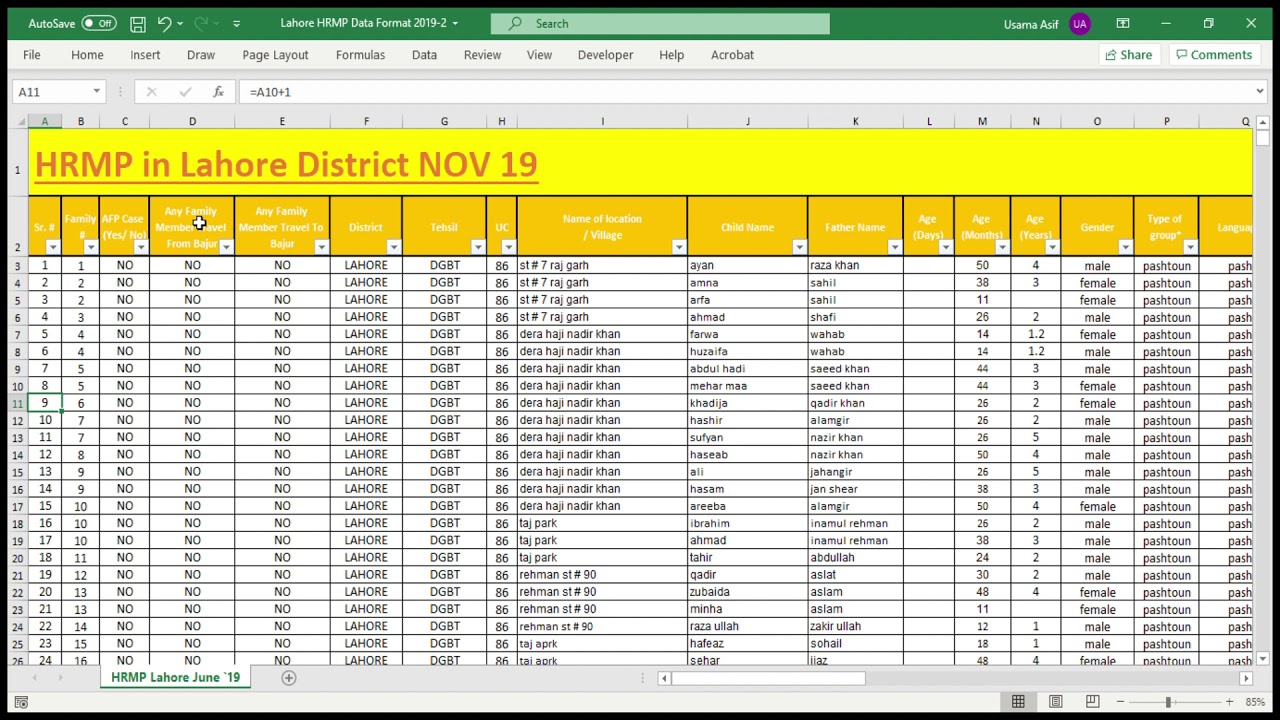 Automating Serial Numbers In Excel YouTube Automating Serial Numbers In Excel YouTube
