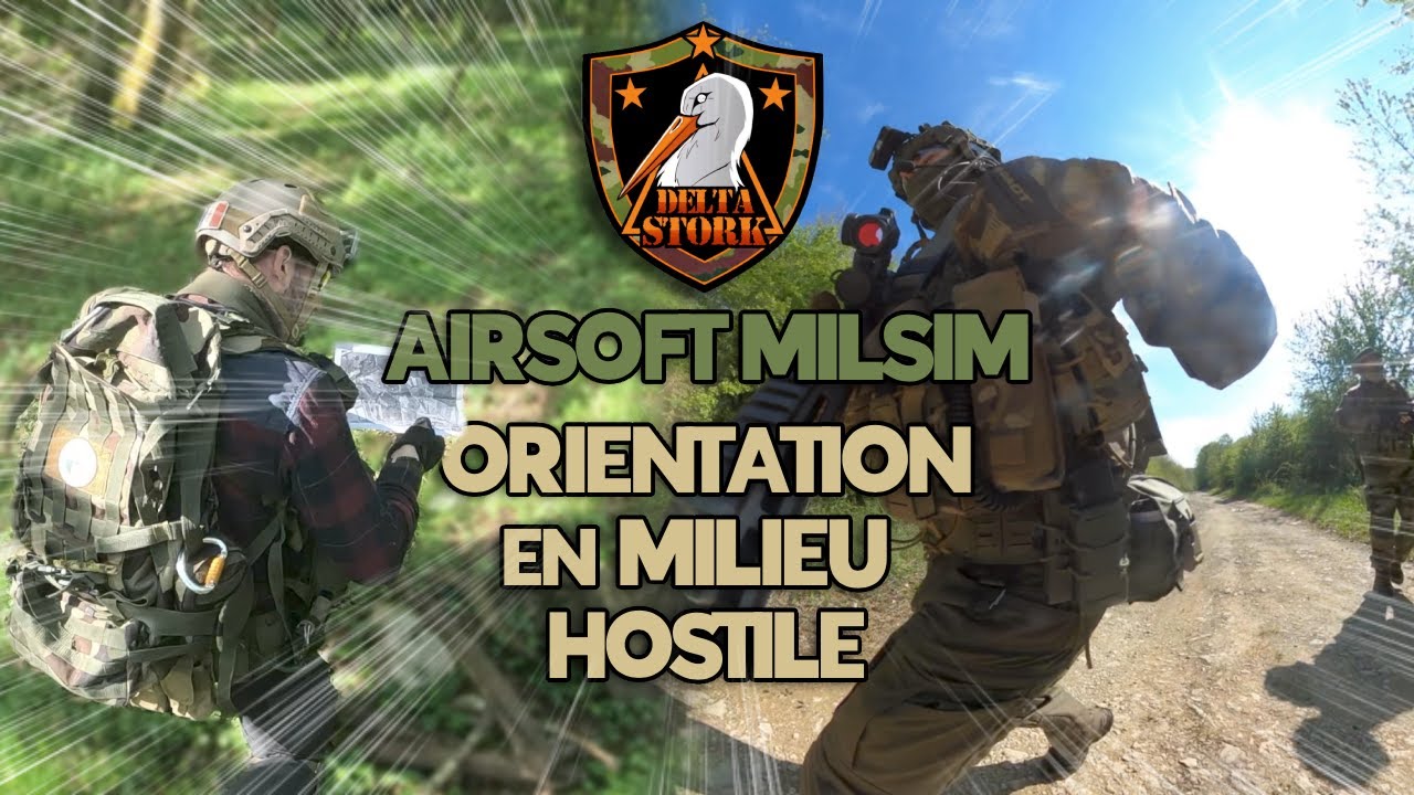 AIRSOFT Milsim OP H2S8 Une Course d'Orientation en Milieu Hostile - YouTube