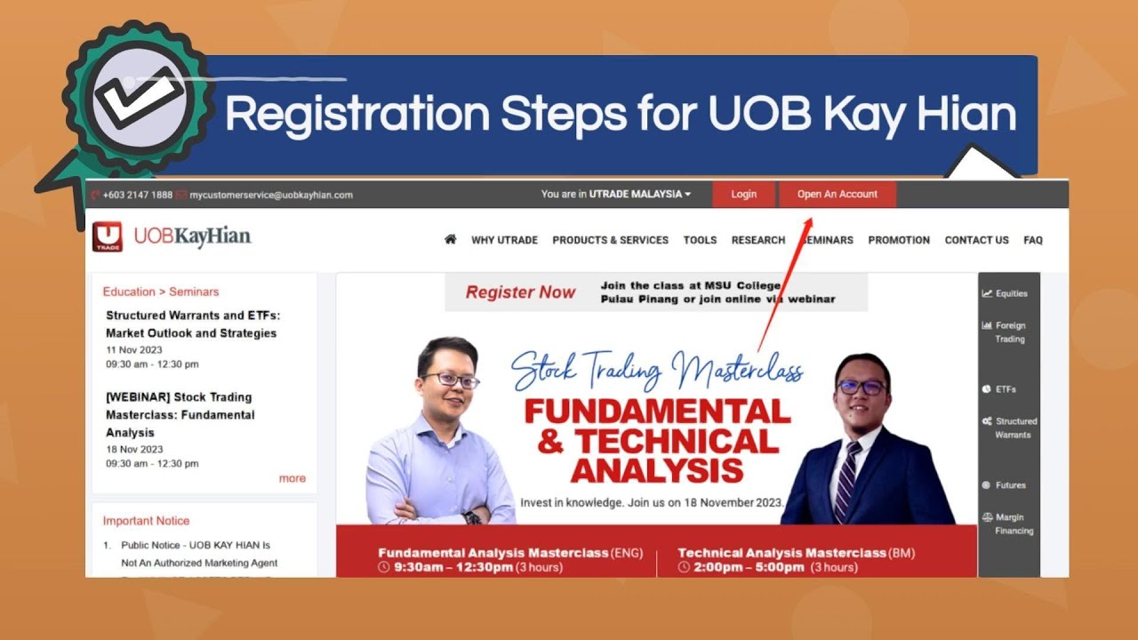 UOB Kay Hian Account Creation Walkthrough - Step by Step Guide - YouTube