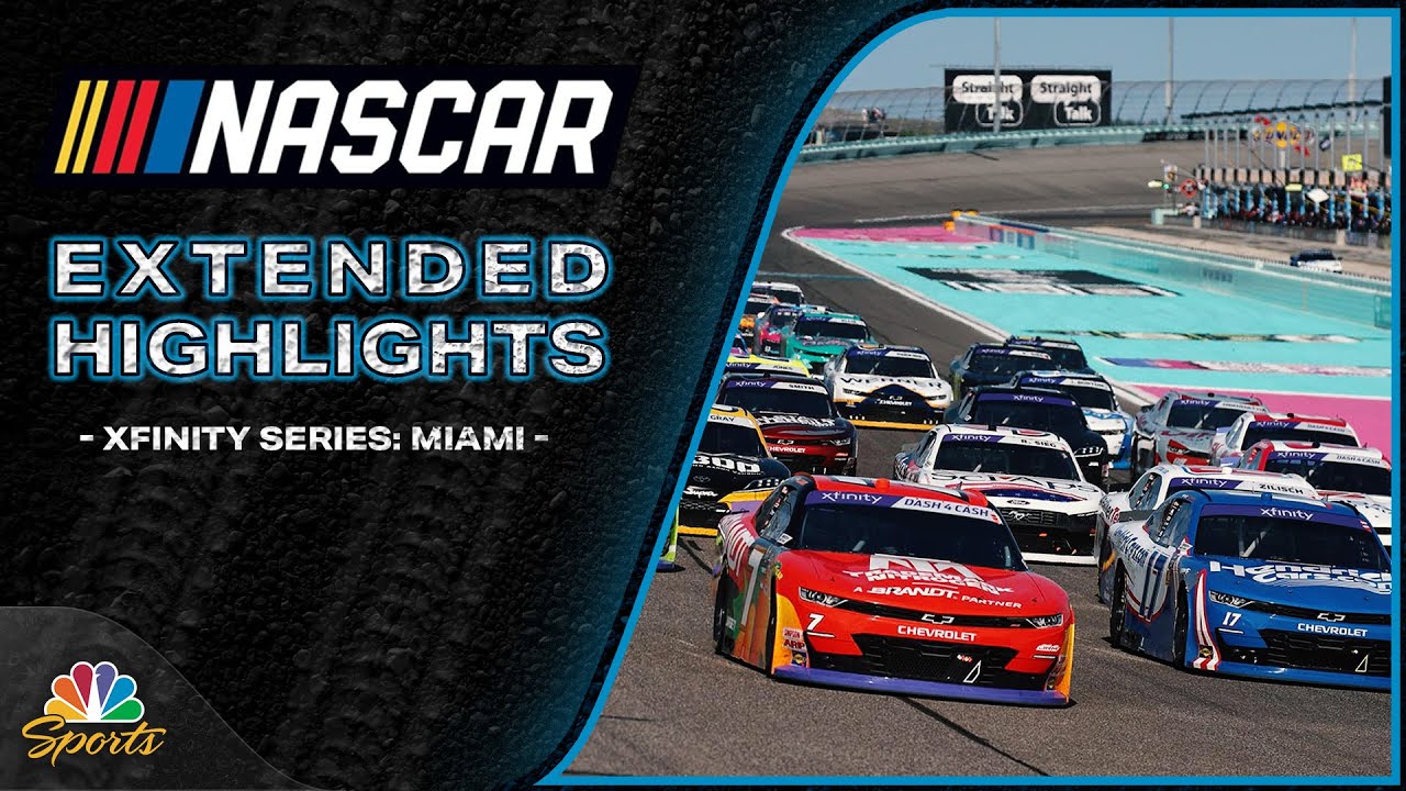 NASCAR Xfinity Series on The CW | HIGHLIGHTS: Hard Rock Bet 300 | 3/22 ...