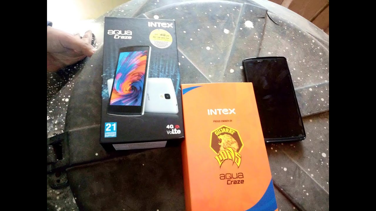 unboxing|intex aqua craze limited edition - YouTube