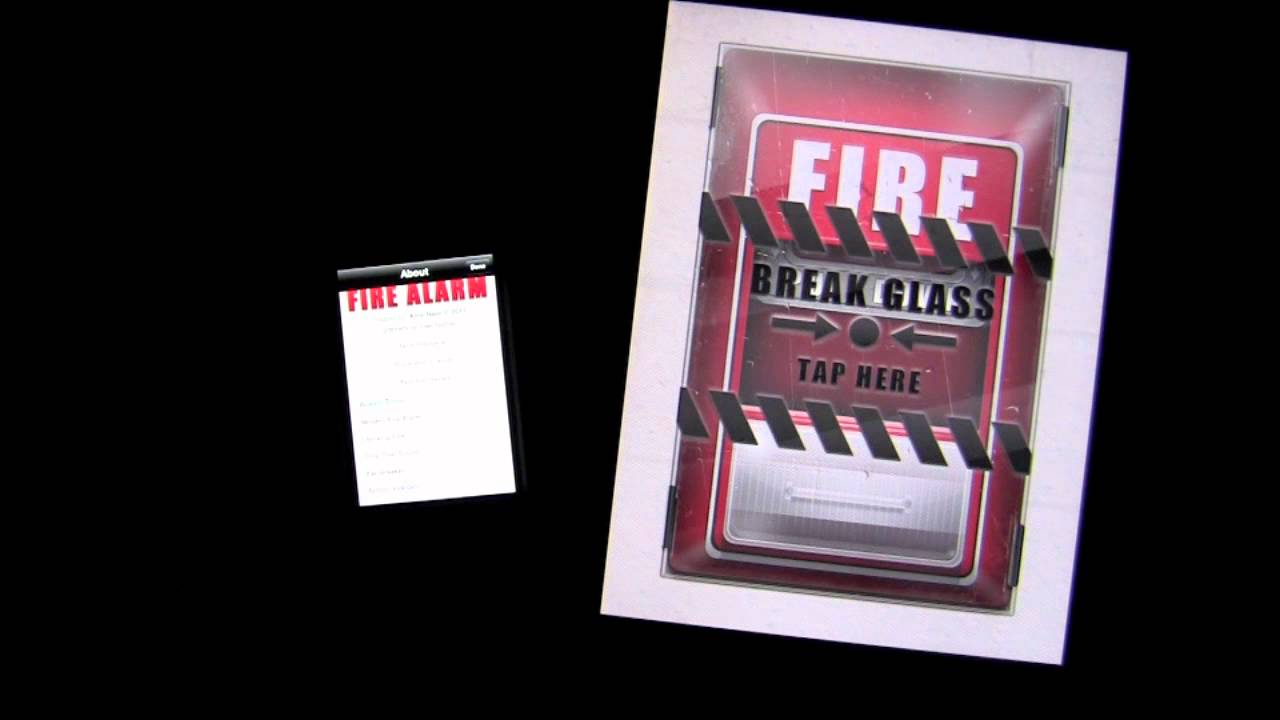 The Fire Alarm iPhone/iPad App Review - CrazyMikesapps - YouTube
