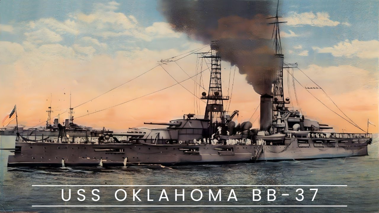 USS Oklahoma BB-37 (Battleship) - YouTube