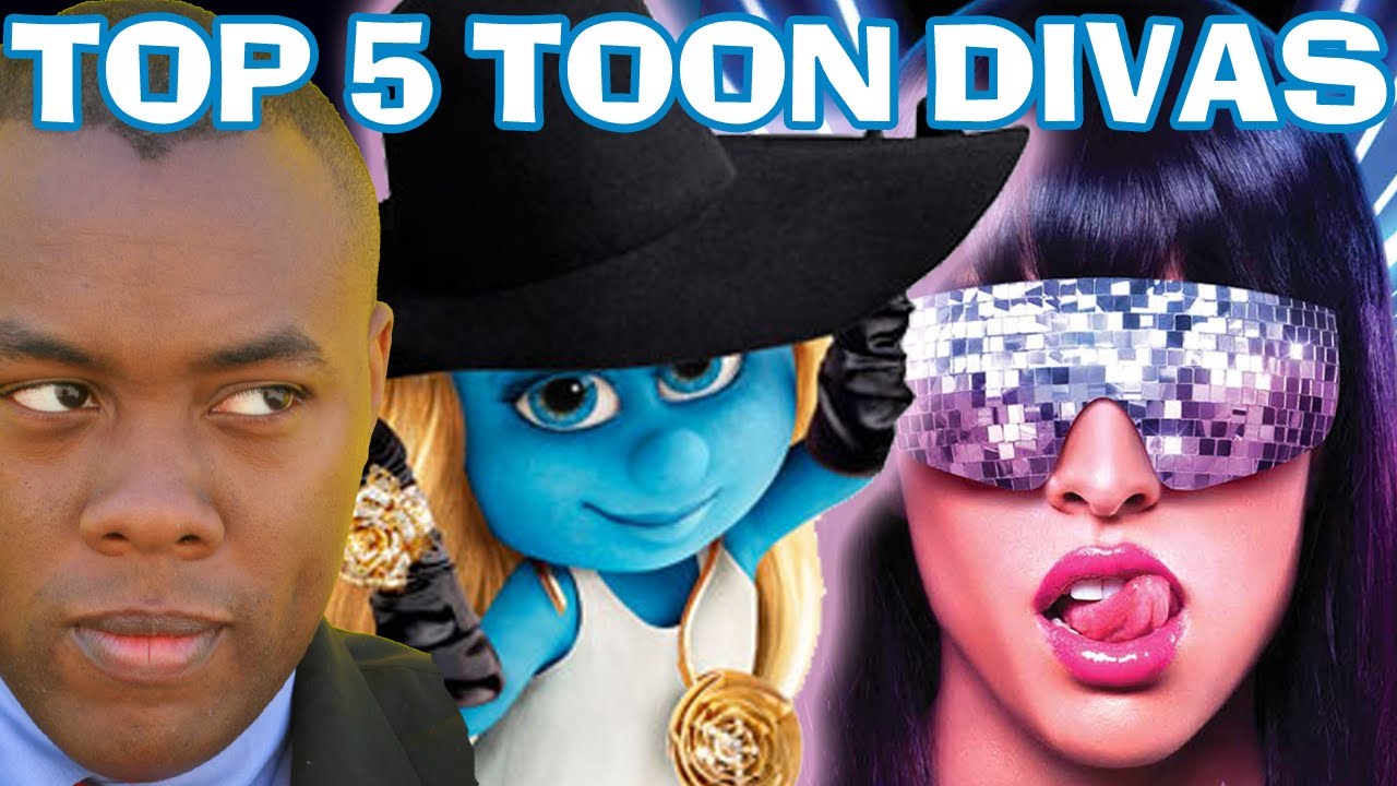 TOP 5 CARTOON DIVAS - YouTube