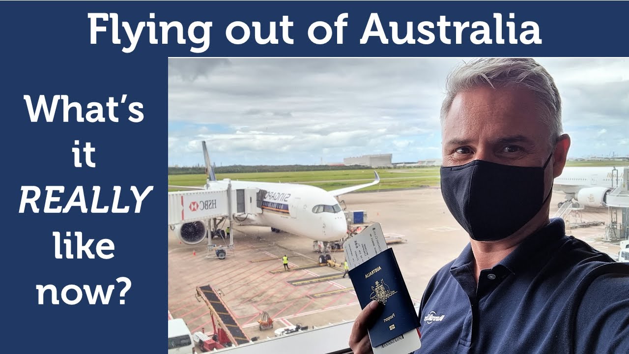 Flying out of Australia - What's it REALLY like now? - YouTube