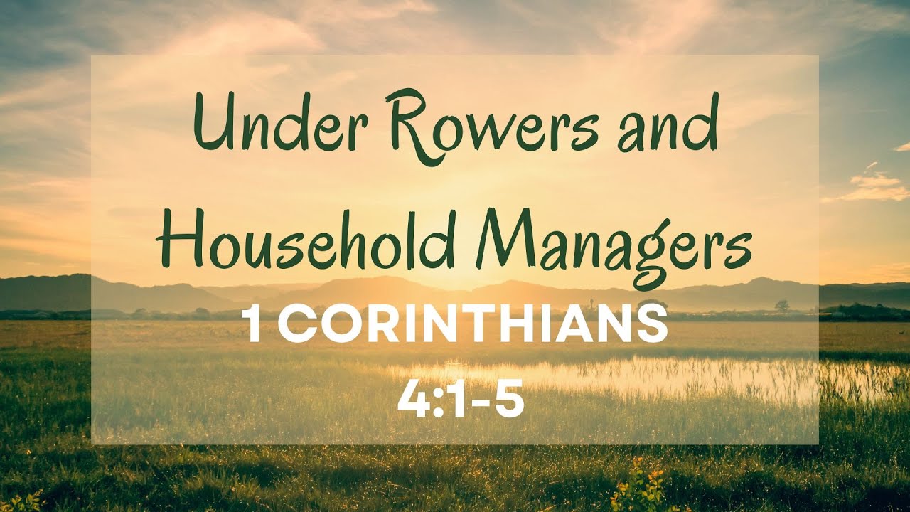 Under Rowers and Household Managers - YouTube
