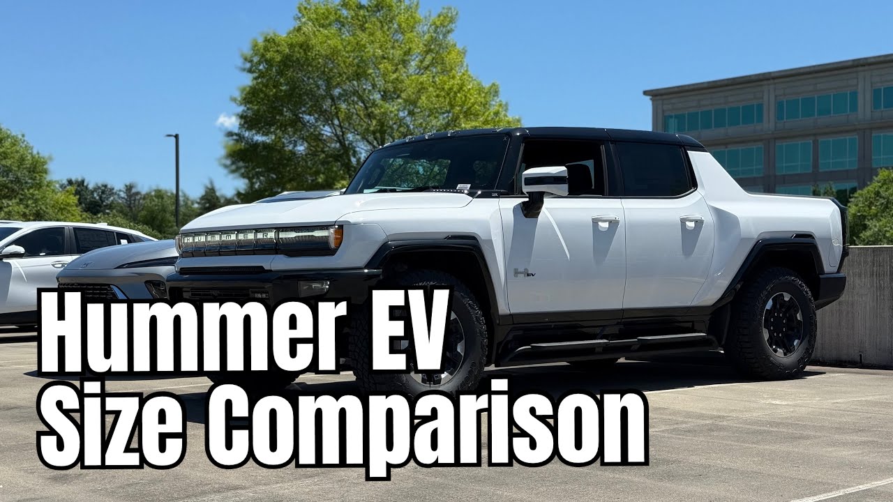 Hummer EV Pickup Size Comparison, How does it size up? - YouTube