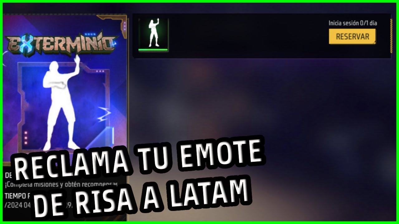 🥳Evento secreto de extermino regresa el emote de risa gratis a free ...