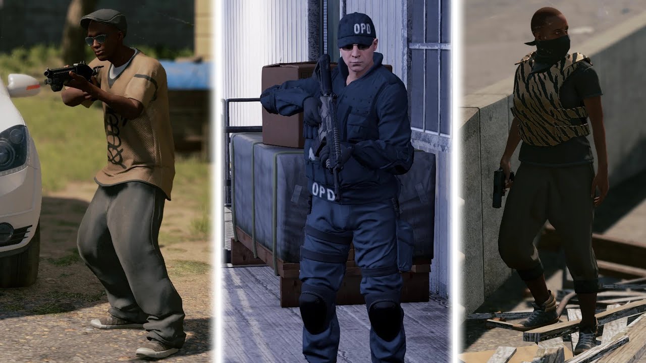 Guerra de NPC - Policias VS 580s|| Watch Dogs 2 #watchdogs2 #npc - YouTube