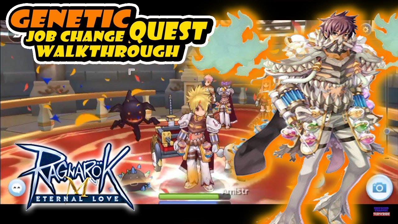 Genetic Job Change Quest Guide Walkthrough - Ragnarok Eternal Love ...