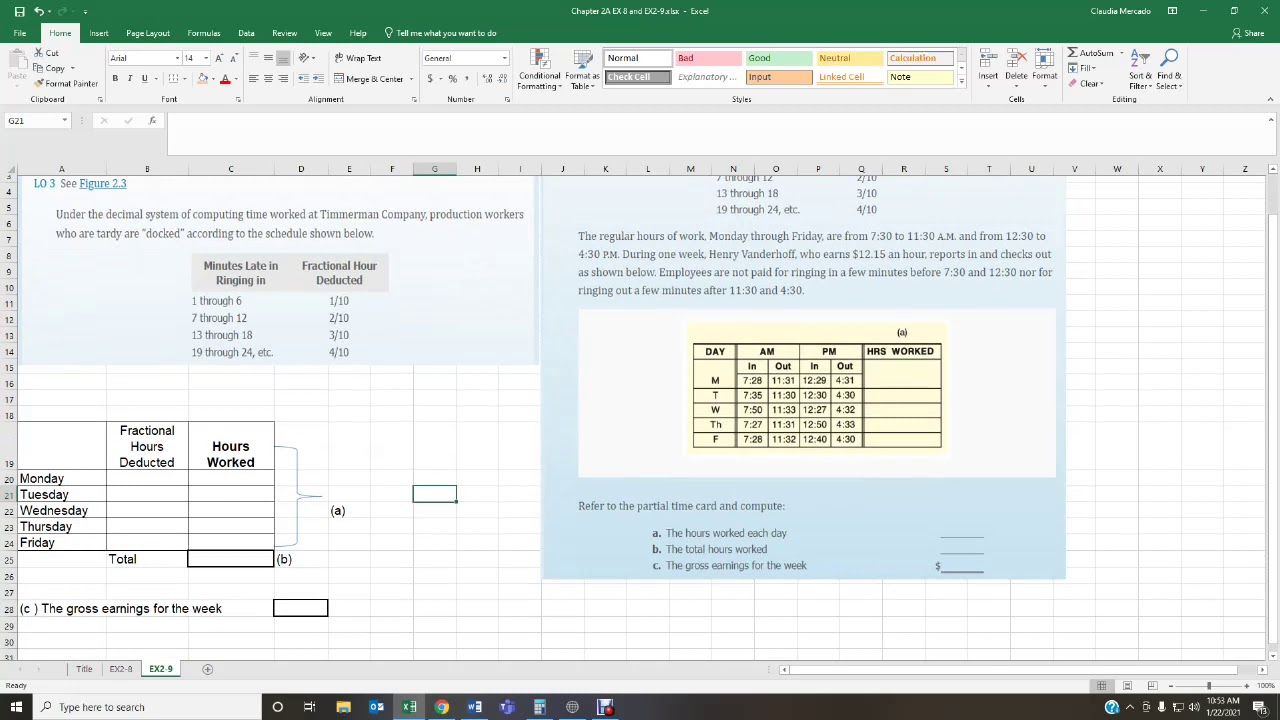 ACNT 1329 Chapter 2: EX2-8 & EX2-9A - YouTube