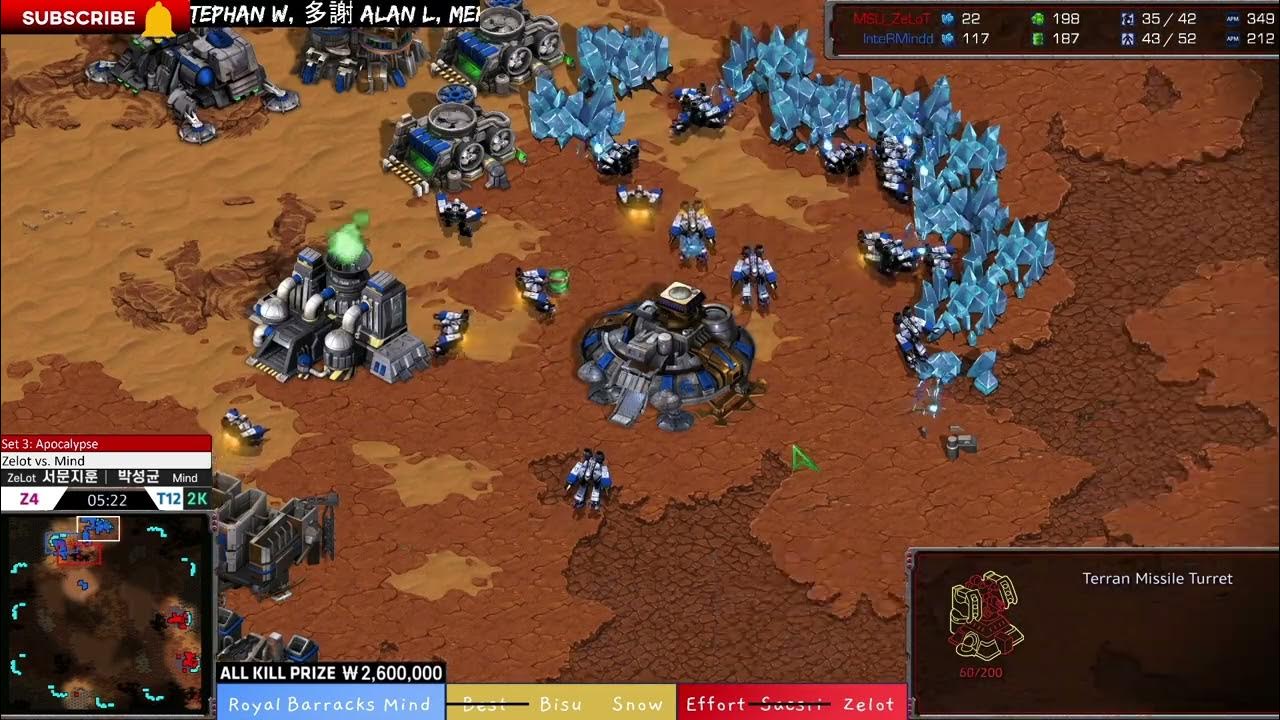 KCM 2024 S2 W5 Set 3 @ Apocalypse | Starcraft Commentary - YouTube