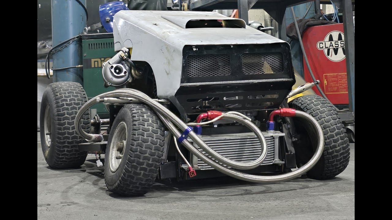 Greenfield Lowered Mower - YouTube