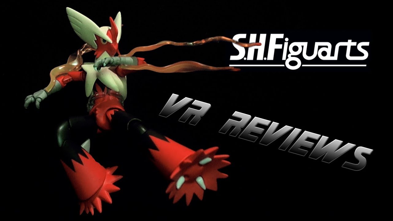 VR Reviews: Pokémon SH Figuarts- Mega Blaziken (Bashamo) Review - YouTube