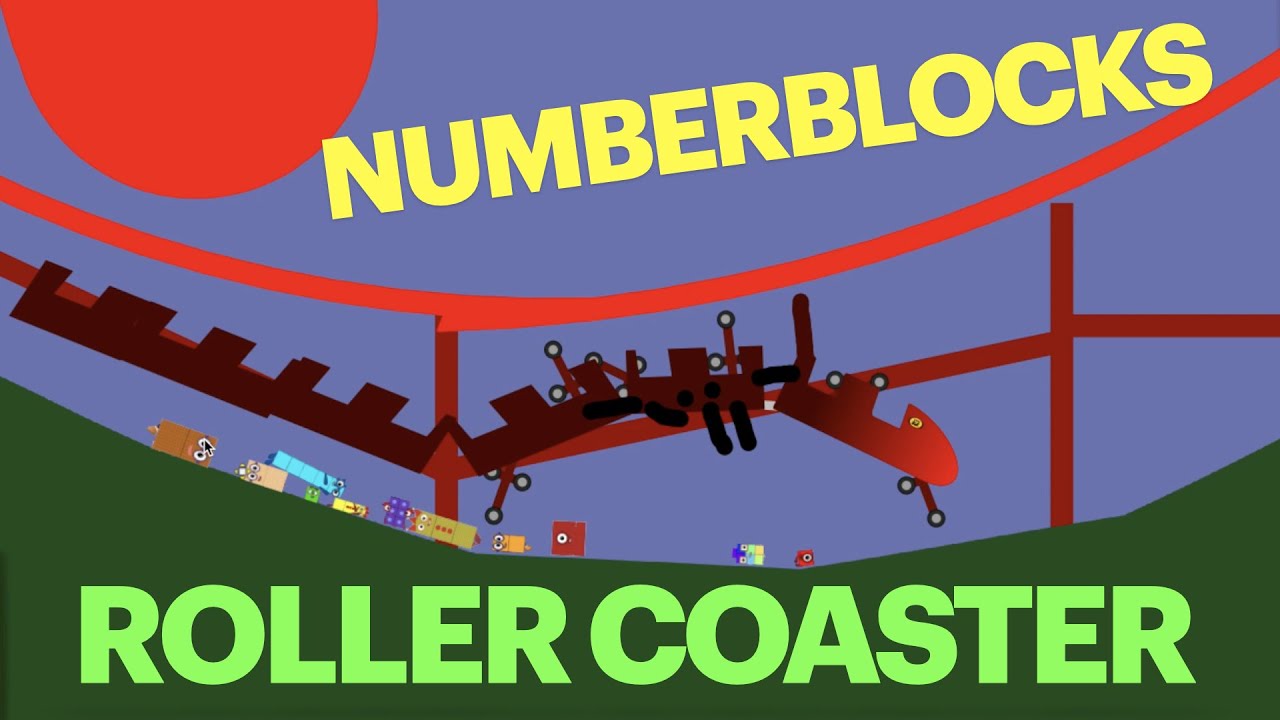 Numberblocks Roller Coaster - YouTube
