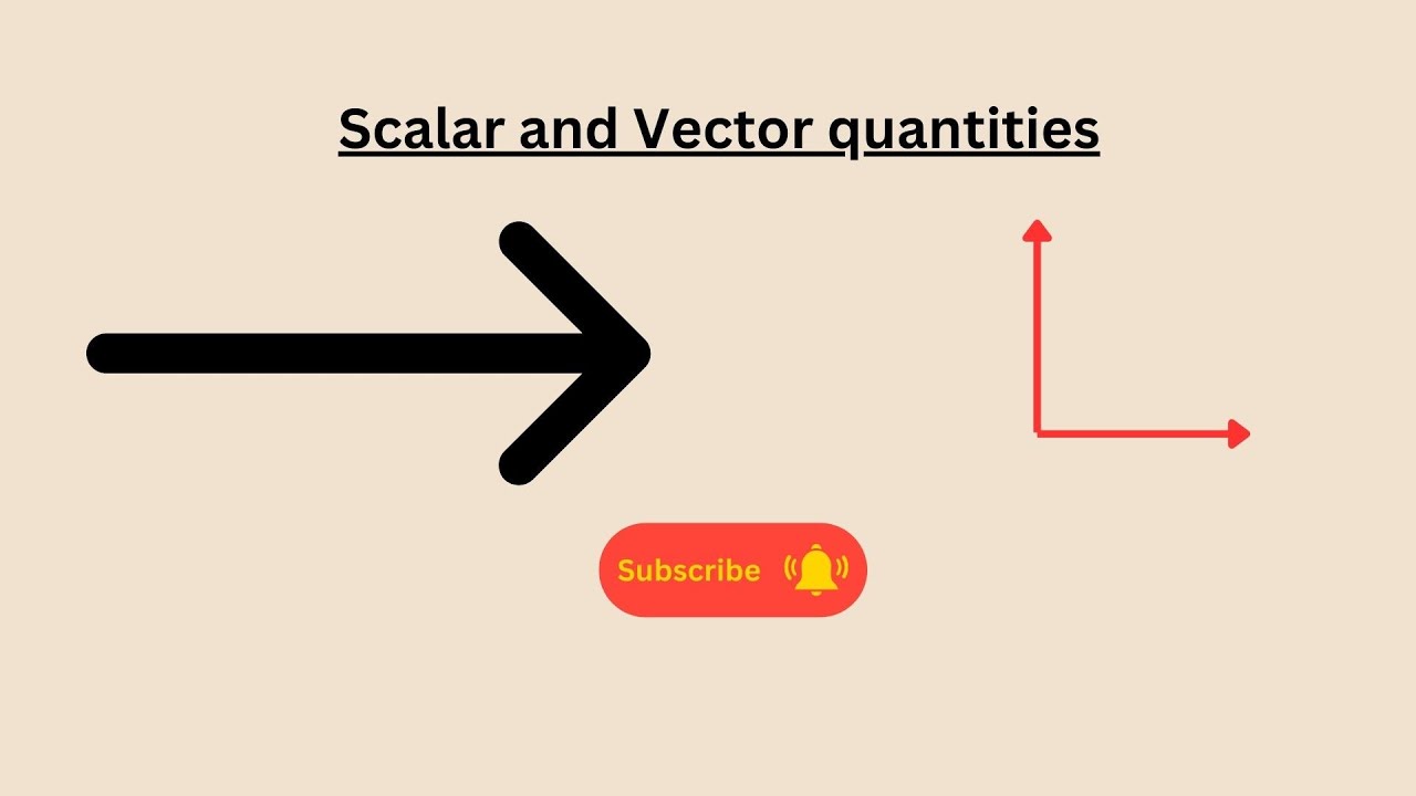 Scalar and Vector quantities revision video for AQA GCSE Physics and ...