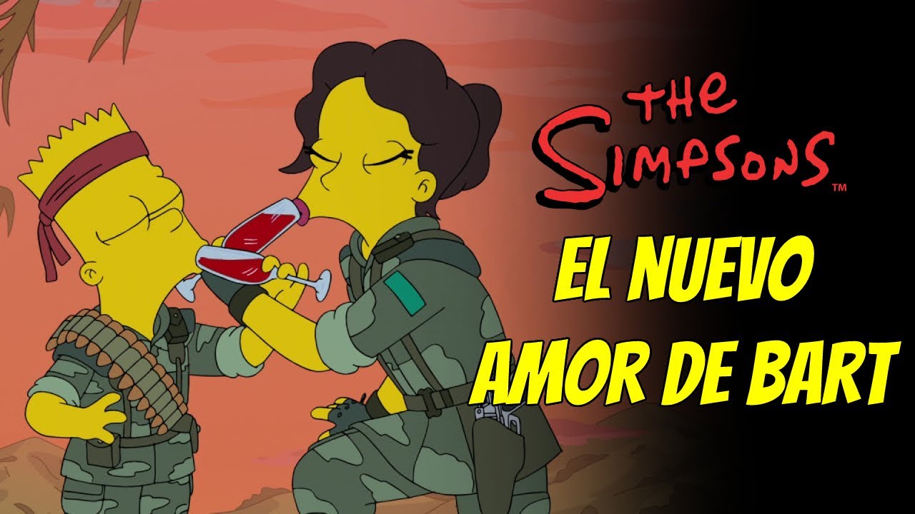 El primer amor de Bart - Los Simpson - YouTube