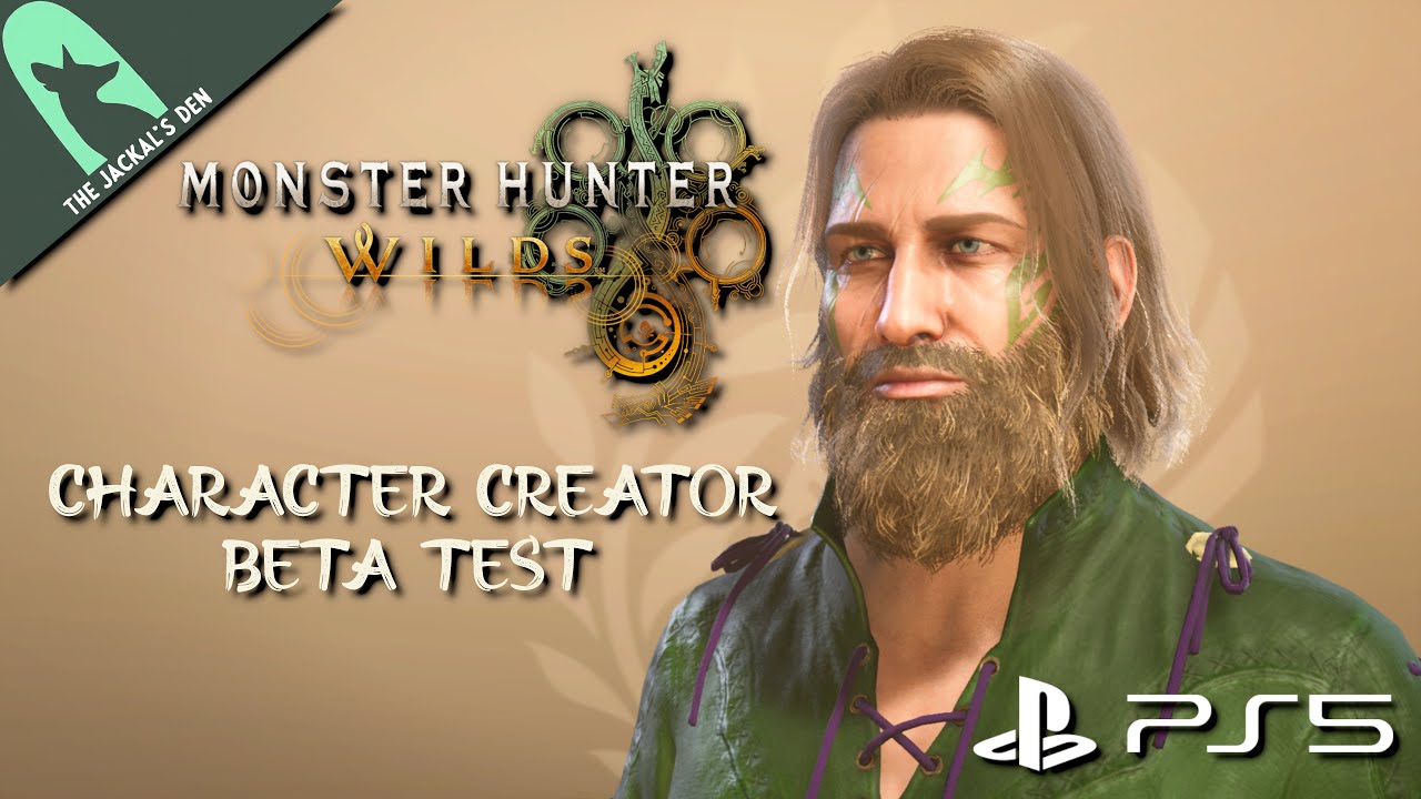 Monster Hunter Wilds: Beta - Character Creator - Making This Old Hunter ...