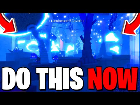 So gelangen Sie in die Lumineszenzhöhle in Fisch! (Standort der Lumineszenzhöhle) Roblox