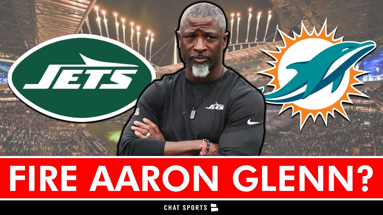 🚨FIRE AARON GLENN? Jets-Dolphins INSTANT REACTION! - YouTube