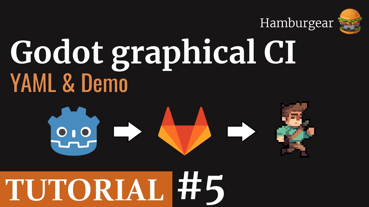 Godot graphical CI using Gitlab Tutorial (Part 5): YAML & Demo - YouTube