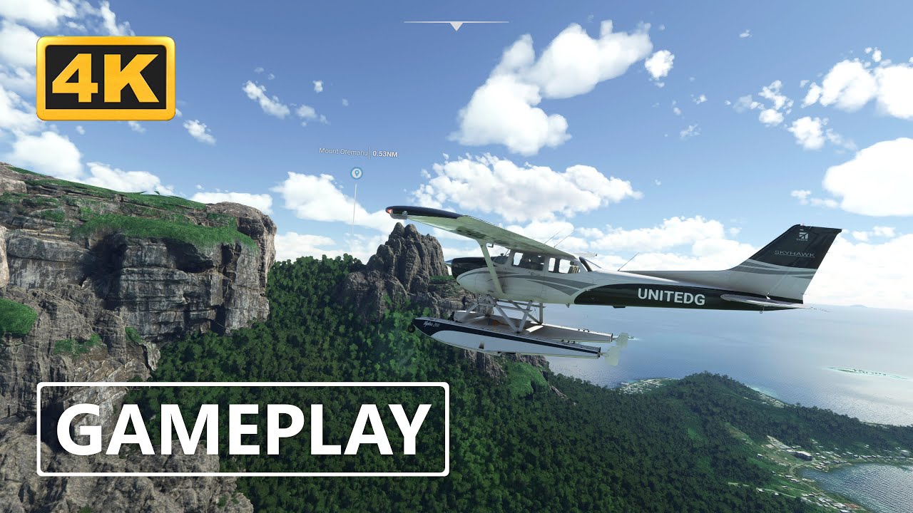 Relaxing Flight Over Bora Bora on Xbox Series X | Microsoft Flight ...