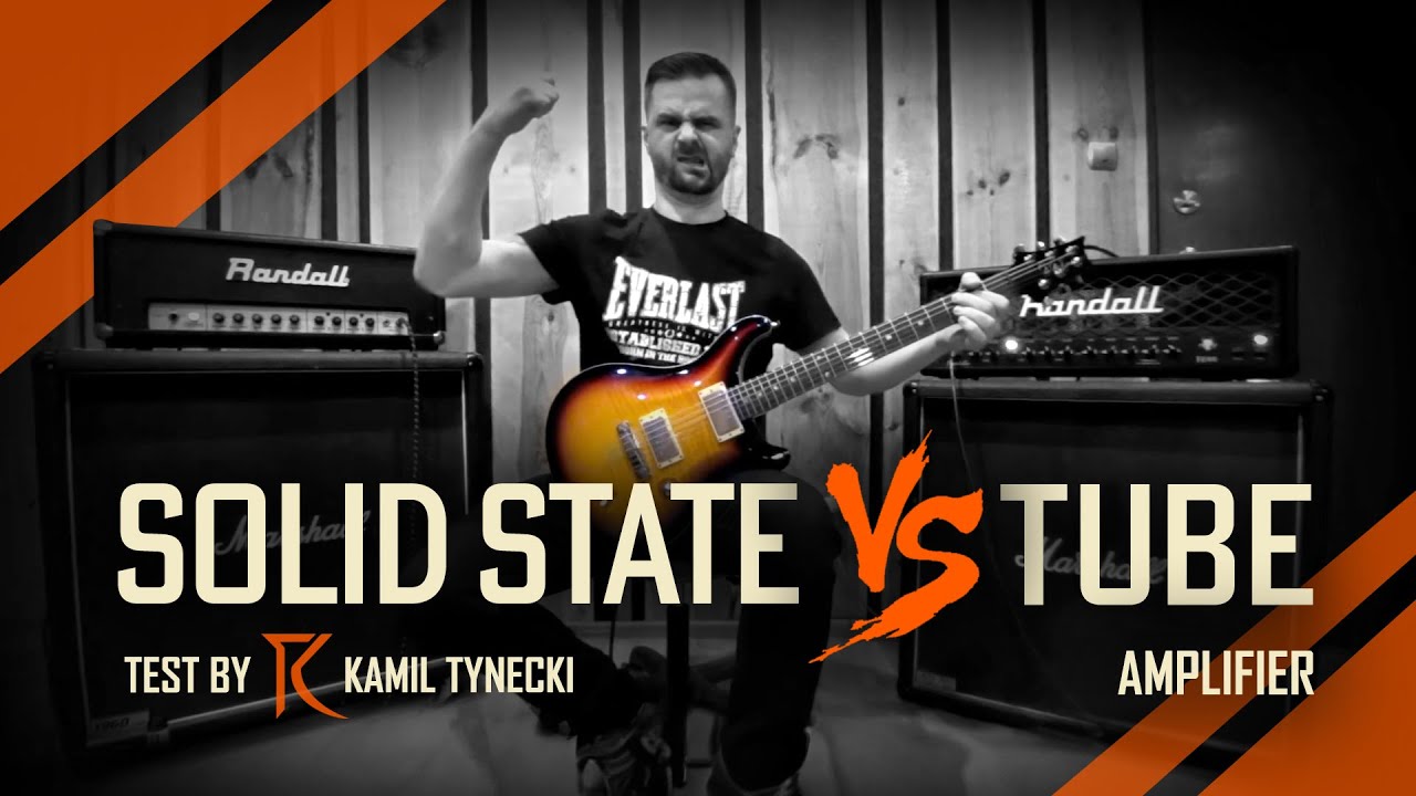 Solid State vs. Tube Amplifier | Randall RG80ES vs. RD100 Diavlo | Test ...