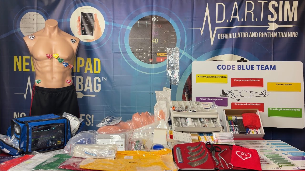DART Sim Complete ACLS Instructor Startup Kit - YouTube