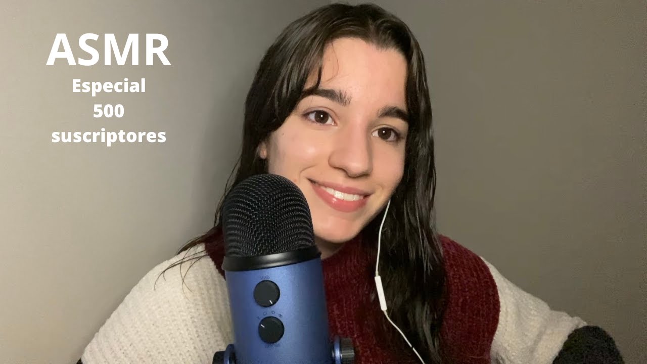 [ASMR] ESPECIAL 500 SUSCRIPTORES | 25 COSAS SOBRE MI - YouTube