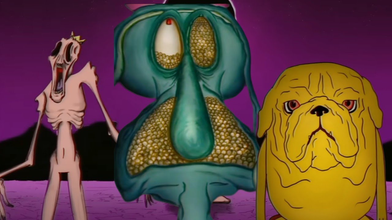 THESE CLASSIC CARTOONS HAVE BEEN CREATED INTO HORROR STORIES ...