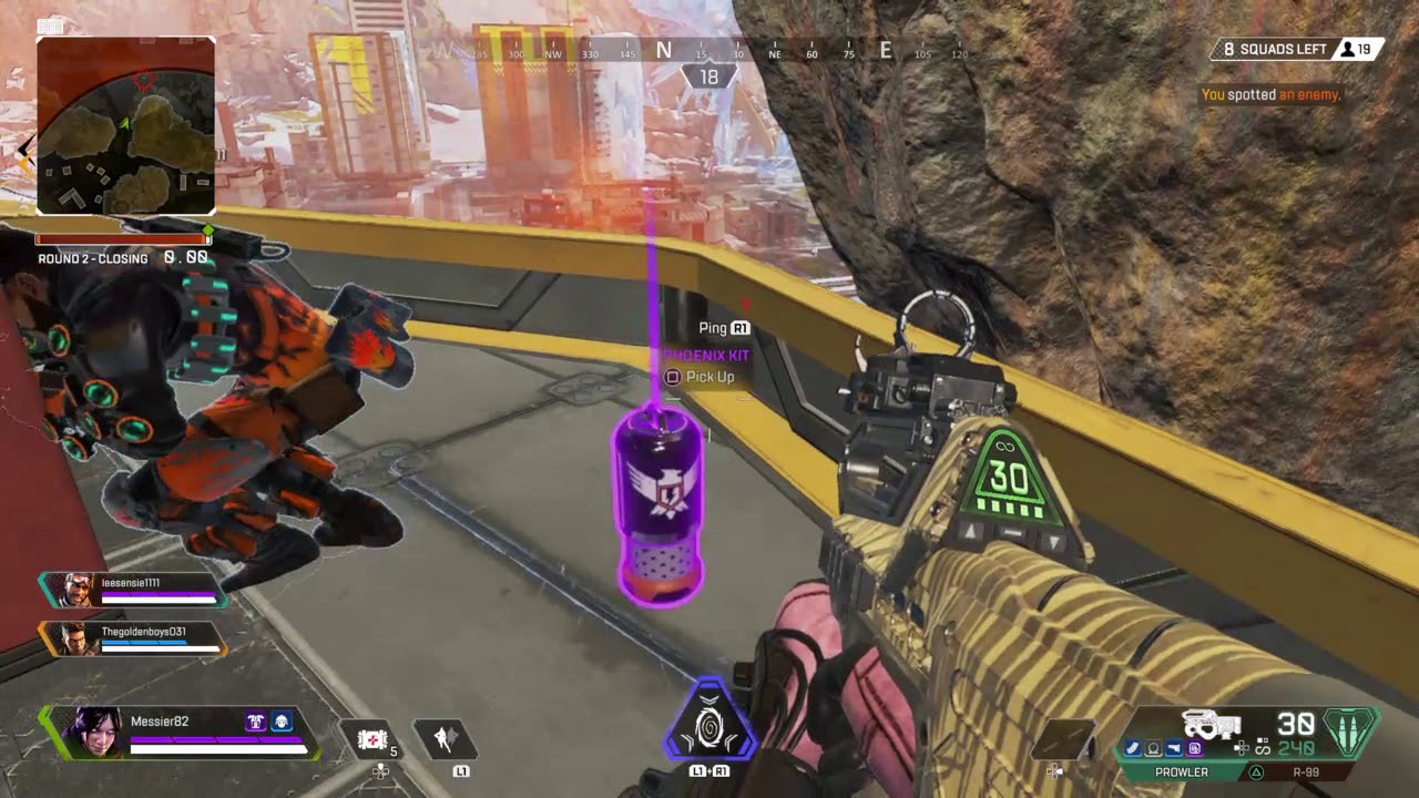 Funny wraith kill - YouTube